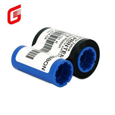 China Zebra P330i Printer 800015-101 Black Monochrome Ribbon Compatible with Nylon Material for sale