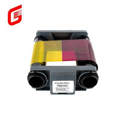 中国 CBGR0100C YMCKO カラーリボン 100 プリント バジ100 バジ200 プリンタに対応 販売のため