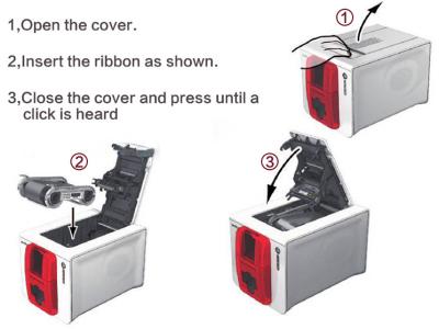 China R5F008S13 YMCKO Color Printing Ribbon 250images for Evolis Zenius Primacy Elypso Card Printer for sale