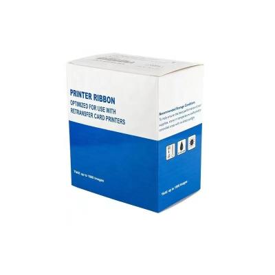 China Datacard 568971 001 YMCK Color Ribbon and 568971 103 Retransfer Film for SR200 SR300 RP90 RP90 for sale