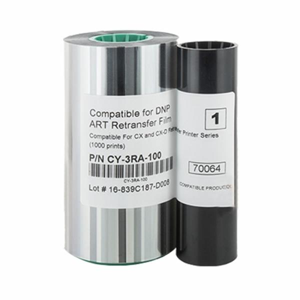 Quality CY-3RA-100 Printer Ribbon for Compatible DNP CX-D80 CX210 Retransfer 1000 Images Each for sale