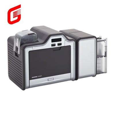 China Fast and Accurate Fargo HDP5000 High Definition Retransfer PVC Smart ID Card Printer for sale
