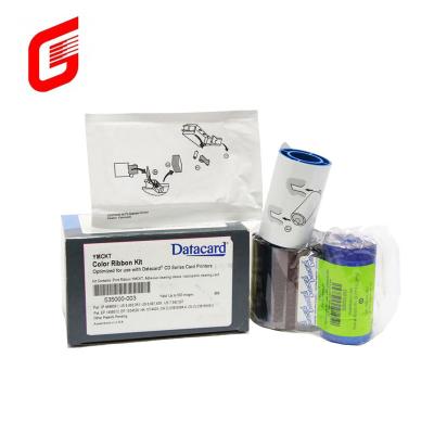 中国 オリジナルCD800 YMCKT ストックデータカードプリンター用カラーリボン 535000-003 幅9mm 販売のため