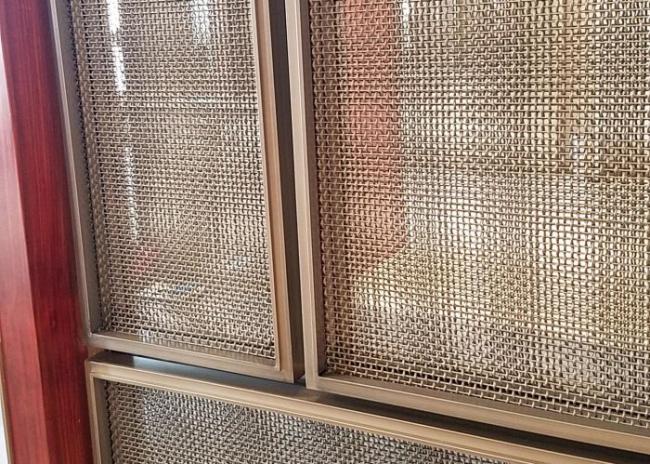  SS304 Decorative Metal Mesh Screen Divider