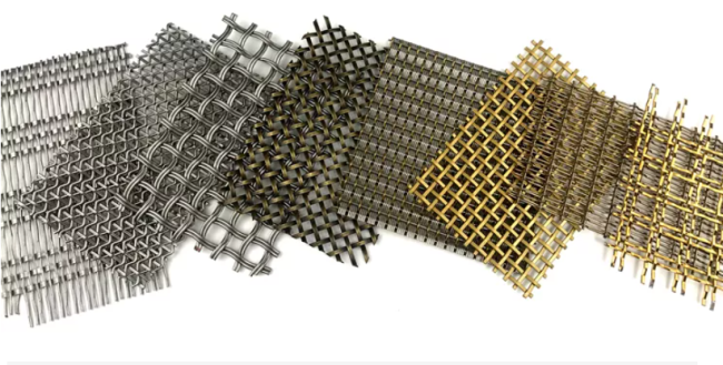 color of  decorative mesh for Elevators Hall Lobby
