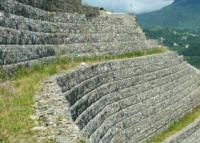 China Nova Galvanized PVC Coated Gabion Boxes 2x1x0.5m Hexagonal Wire Mesh for sale