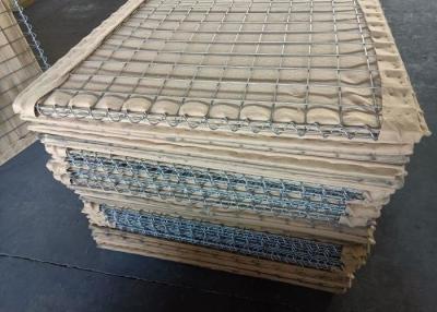 Cina Barriere difensive economiche itari Distanza a spirale 4 mm Riempito di sabbia in vendita