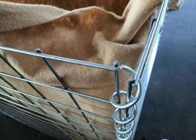 Cina Barriere difensive piene di terra e sabbia pieghevoli Muro con polipropilene non tessuto in vendita