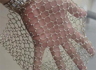 China OEM Service Available Decorative Metal Ring Mesh for Furniture and Lighting Design for sale