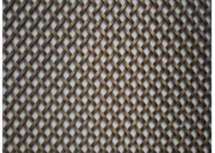 Decorative Metal Wire Mesh / Chain Melt Mesh For Architecture Decoration