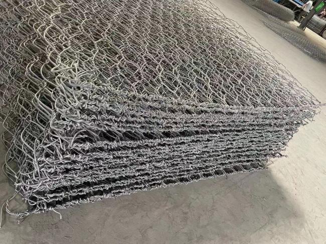 Metal Gabion Baskets with High Zinc Coating / Easy Construction Method ISO9001 Certified