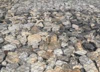 China PVC Coated Gabion Mattress 60x80mm Mesh for River Bank Protection 2x1x1m for sale