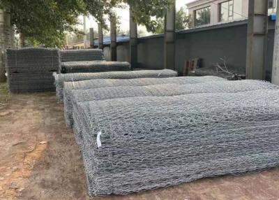 China Le PVC a enduit le projet de garde de l'eau du jardin 2x1x1m  Gabion Mattress Baskets For for sale