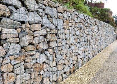 China As cestas de Gabion da parede de retenção do retângulo galvanizaram o Pvc do fio de aço revestido à venda