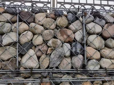 Cina 1x1x1m Gabion Wire Mesh Pvc Spessore di rivestimento 0.2-1mm in vendita