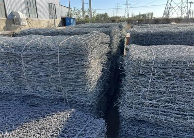China 1x1x1m Gabion-Drahtnetz PVC-Beschichtung Dicke 0,2-1 mm zu verkaufen