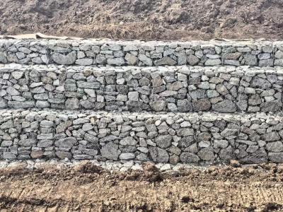 Floodbank of Guide Bank Gabion Mesh met draaddiameter 2,0 mm-4,0 mm