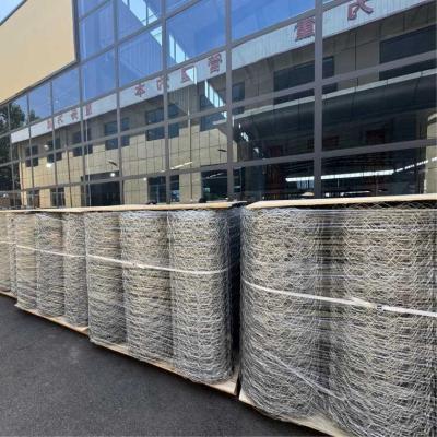 Cina Rotoli di rete metallica per gabbioni zincati 80x100 Dimensione fori 2,70 mm Diametro filo in vendita