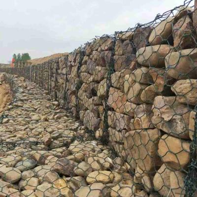China Hexagonal Gabion Basket with ASTM 975 and EN 10223 Standards for Construction Retaining Wall for sale