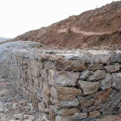 China Retaining Wall Gabion Basket - Hexagonal Mesh Galvanized Steel Wire Box for Stability for sale