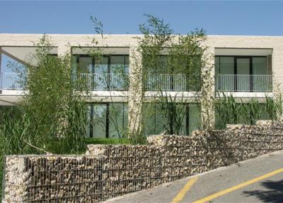 China Zinc / Galfan Coated Welded Mesh Gabions Used For Walkway Gabion Boxes for sale