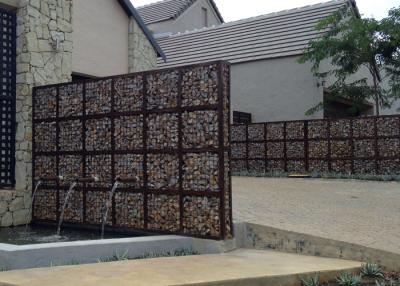 Chine Barrière légère de paniers de Gabion de mur de soutènement diamètre de fil de 3,0 - 5,0 millimètres à vendre