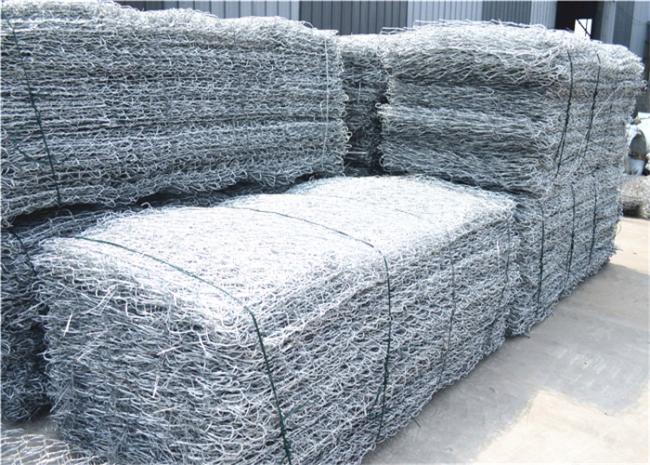 1m-2m Width Gabion Wire Mesh with 0.2-1mm PVC Coating Thickness Galvanized Gabion Box and 80x100mm Mesh Size