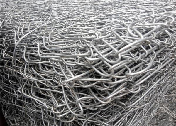 Spessore di rivestimento in PVC 0,5 mm Gabion Basket Mesh Galvanizzato per la stabilizzazione della pendenza