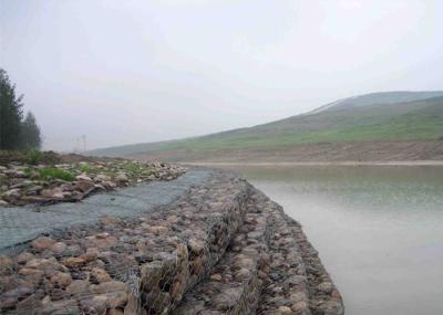 China De lichtgewicht Geweven Hexagonale Gabion-Bescherming van de de Draad Materiële Brug van Doosgalfan Te koop