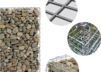 China Galvanized Welded Gabion Baskets 2.0-4.0mm Wire 1-3m Sizes for Retaining Walls for sale