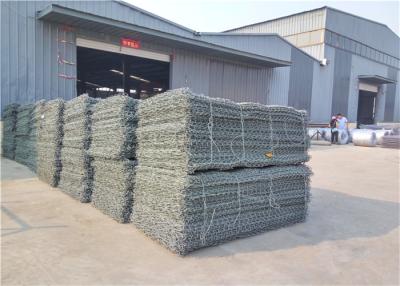 Cina Il PVC della protezione di erosione ha ricoperto il gabbione, gabbia del metallo riempita di pietre in vendita