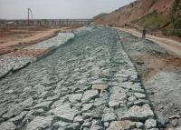 China PVC Coated Twisted Wire Gabion Mattress 6x2x0.30m for Erosion Control with 80x100mm Mesh for sale