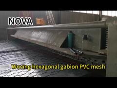 Caixa sextavada verde/cinzenta de Gabion, cestas dobro da malha de Gabion da torção