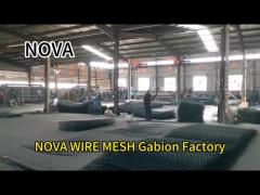 Hexagonal Gabion Mesh Produktion - NOVA WIRE MESH Fabrik Schaufenster für qualitativ hochwertige Stein Käfig Lösungen