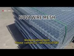 Cesta litoral de Gabion do controle do rio da barreira da proteção calibre de fio de 3 - 6 ímetros