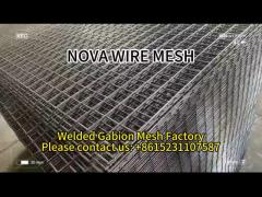 O pó verde galvanizou a caixa soldada 3mm de Gabion para a decoração da parede de Lanscaping
