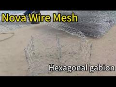 Duurzaam Gabion Mesh (Mesh Grootte 6cm x 8cm)