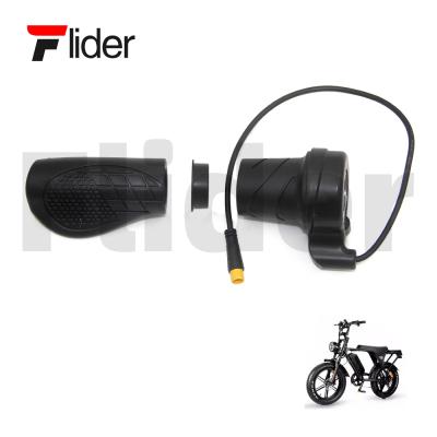 Cina Acceleratore per scooter V8 20 pollici Accessorio elettrico Twist Throttle per accessori scooter elettrico OUXI V8 FatBike in vendita