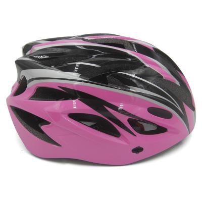 China Safe Design Pink Mountain Bicycle Helmet Sports Bike Cycling Helmet Bicycle Accessories for sale
