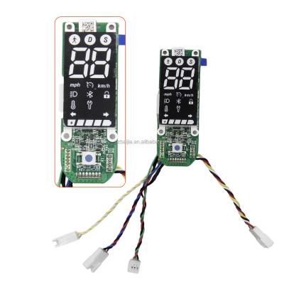 China ABS Kick Scooter Dash Board Electric Scooter Dashboard For Xiaomi 4 Go spare parts Easy Install for sale