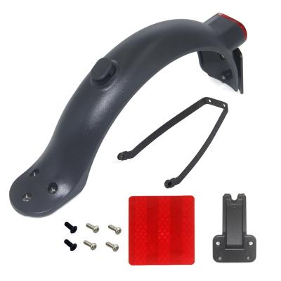 China Scooter Rear Mudguard for Xiaomi M365 Pro Pro2 1S Scooters Licence Plate Fender Metal Bracket Set for sale