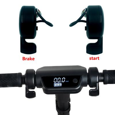 China Scooter Parts Electric Motorcycle Thumb Twist Throttle  Accelerator  Brake for Electric Scooter X7 X8 Pro for sale