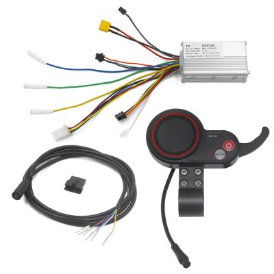 China DC 52V 23A Brushless Motor Controller for Electric Scooters EBike Conversion Kit with QS-S4 LCD Electric Bicycle Controller for sale