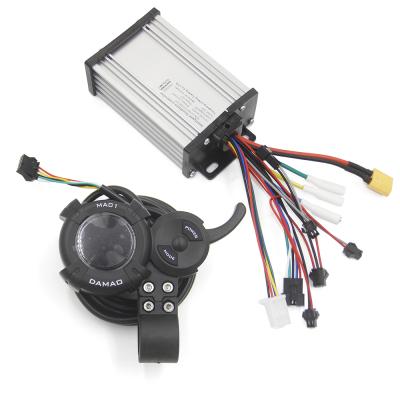 China DAMAO 36V-60V 25A Display Finger Throttle Electric Scooter Parts E-Scooter Controller Set Accessories for sale