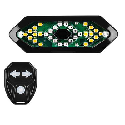 China Bicycle Bike Tail Light Set Remote Control Rechargeable with Battery Power Supply for sale
