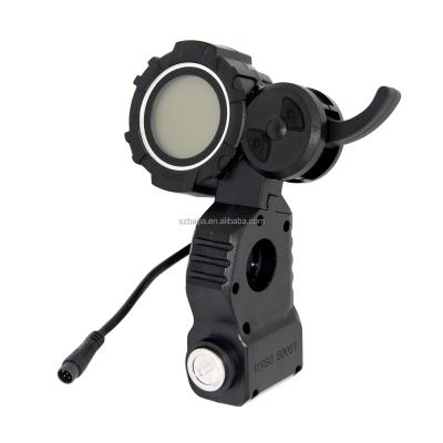 China 48V	Electric Scooter LCD Display With Locking Instrument Dashboard Kick scooter Parts for sale
