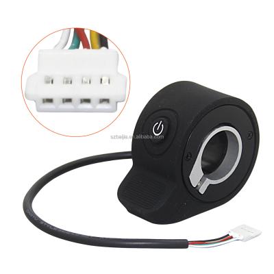 China Portable E Scooter Thumb Throttle Accelerator With On / Off Button For KUGOO S1 PLUS Parts for sale