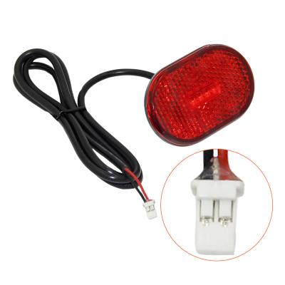 China Waterproof Red LED Rear Tail Light Scooter Brake Lamp for 48V Electric Scooters for sale