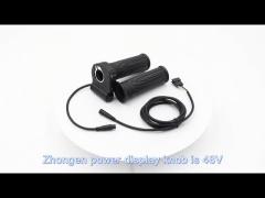 Substituição da Manopla do Acelerador para Bicicleta Elétrica Dobrável Jetson Haze para Bicicleta Elétrica DYU com Botão de Controle de Cruzeiro e LCD Volt