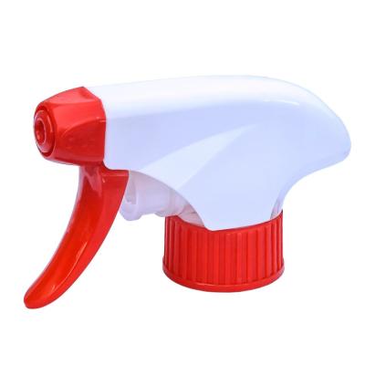 China Customized PP Plastic Trigger Sprayer Nozzle Chemical Resistant  Mist Trigger Sprayer for sale